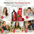 Natural iron source for active lifestyles