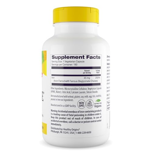 natural iron source for energy