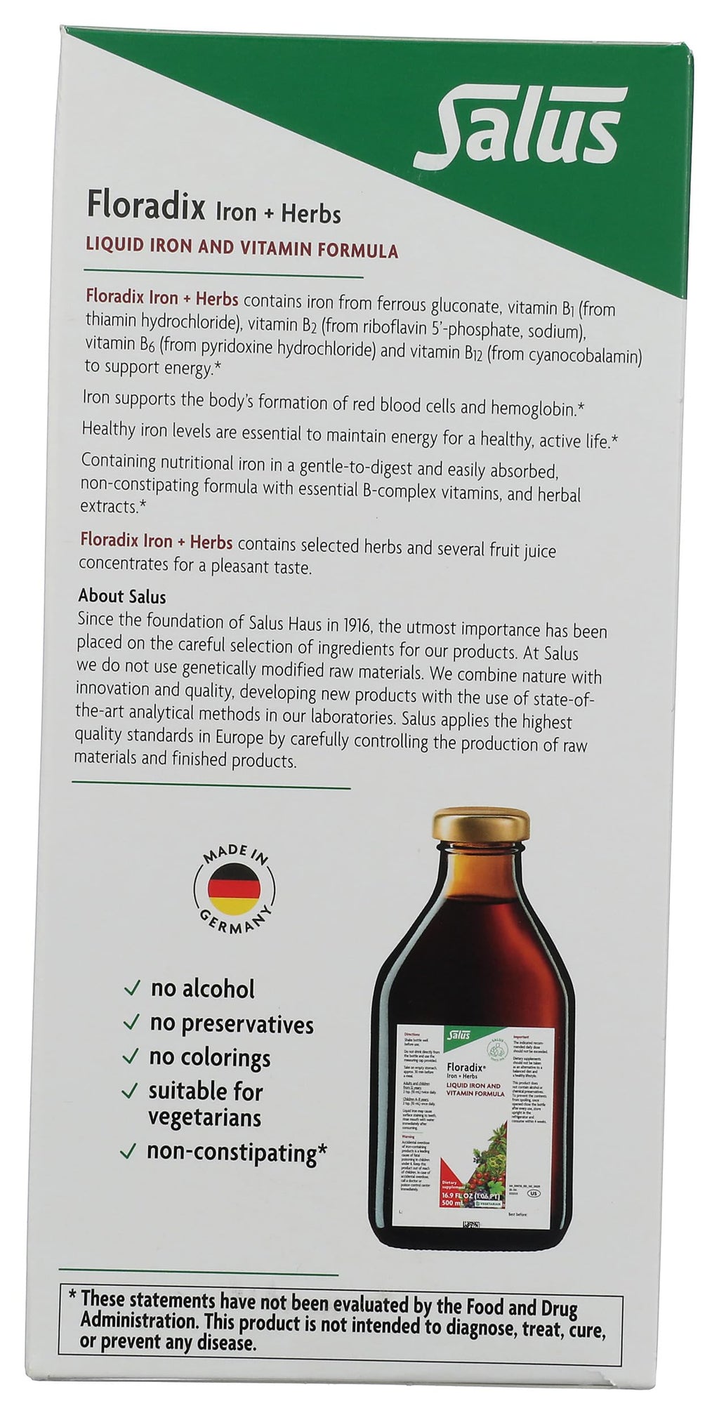 natural iron source for energy
