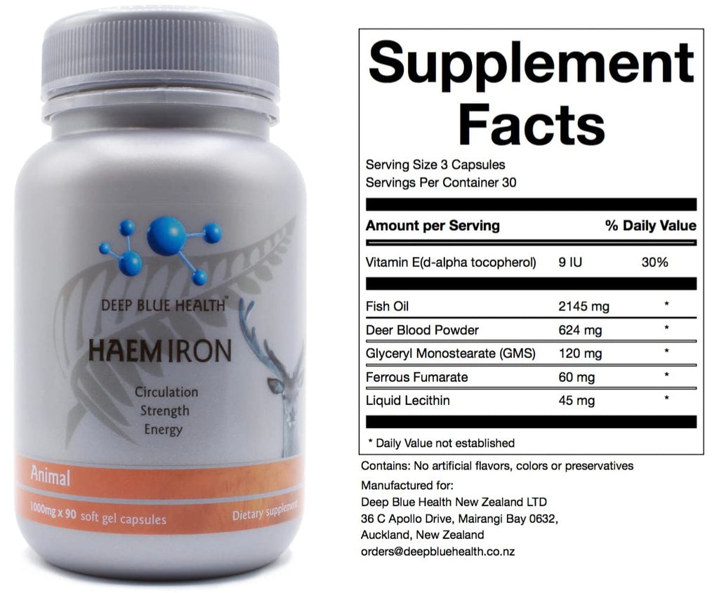 Natural iron source for energy