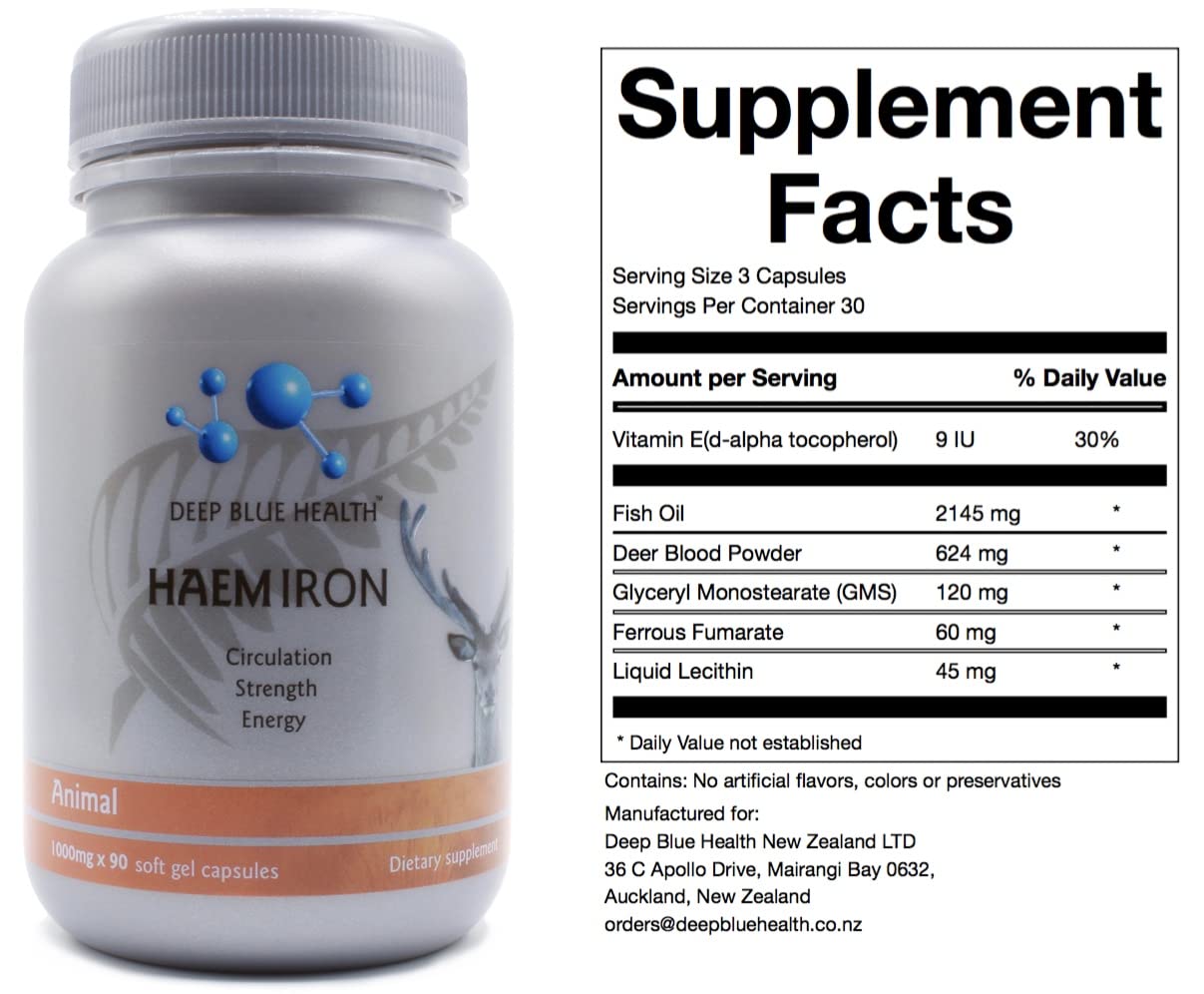Natural iron source for energy
