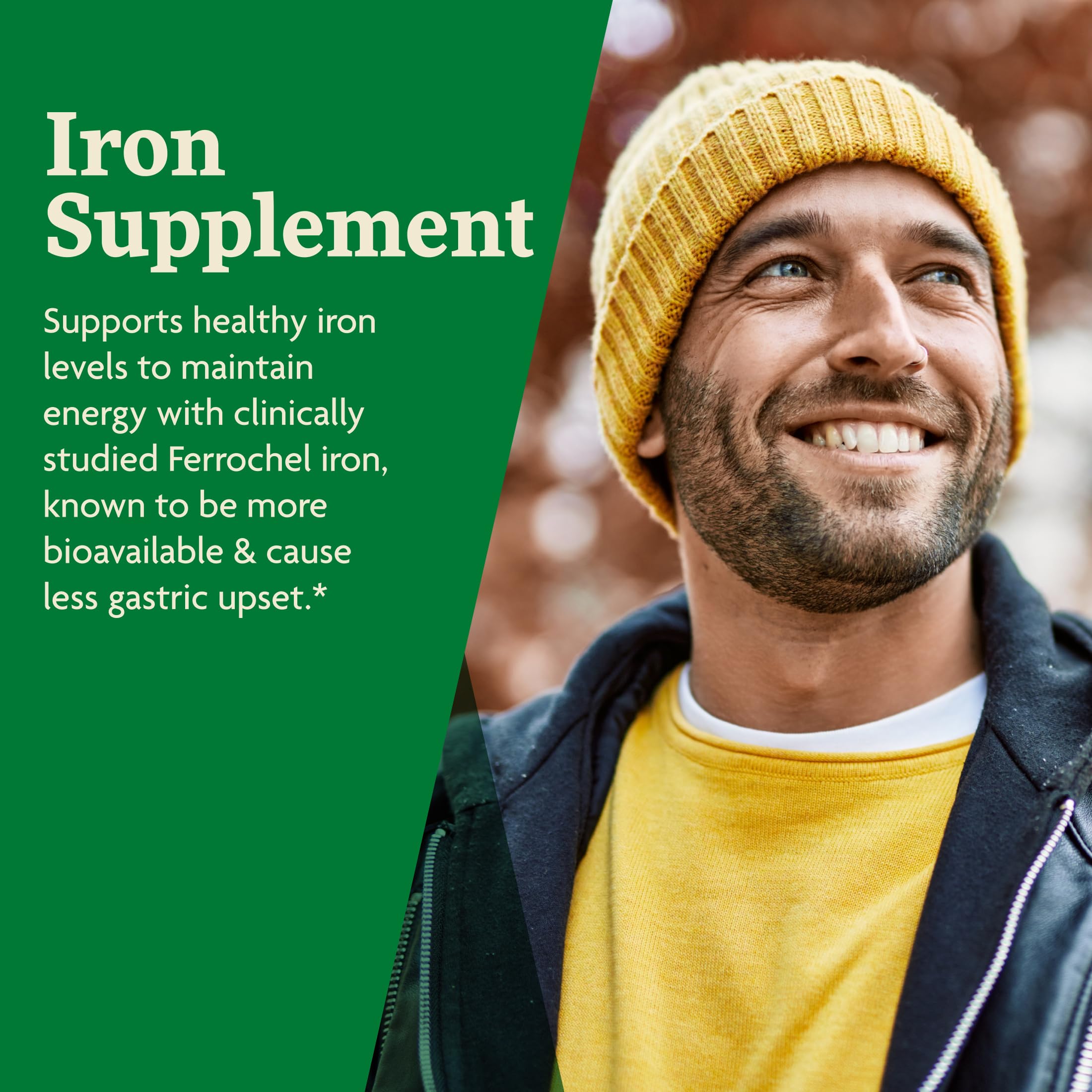 Natural iron source for vegans