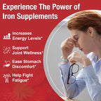 Natural iron source for vitality
