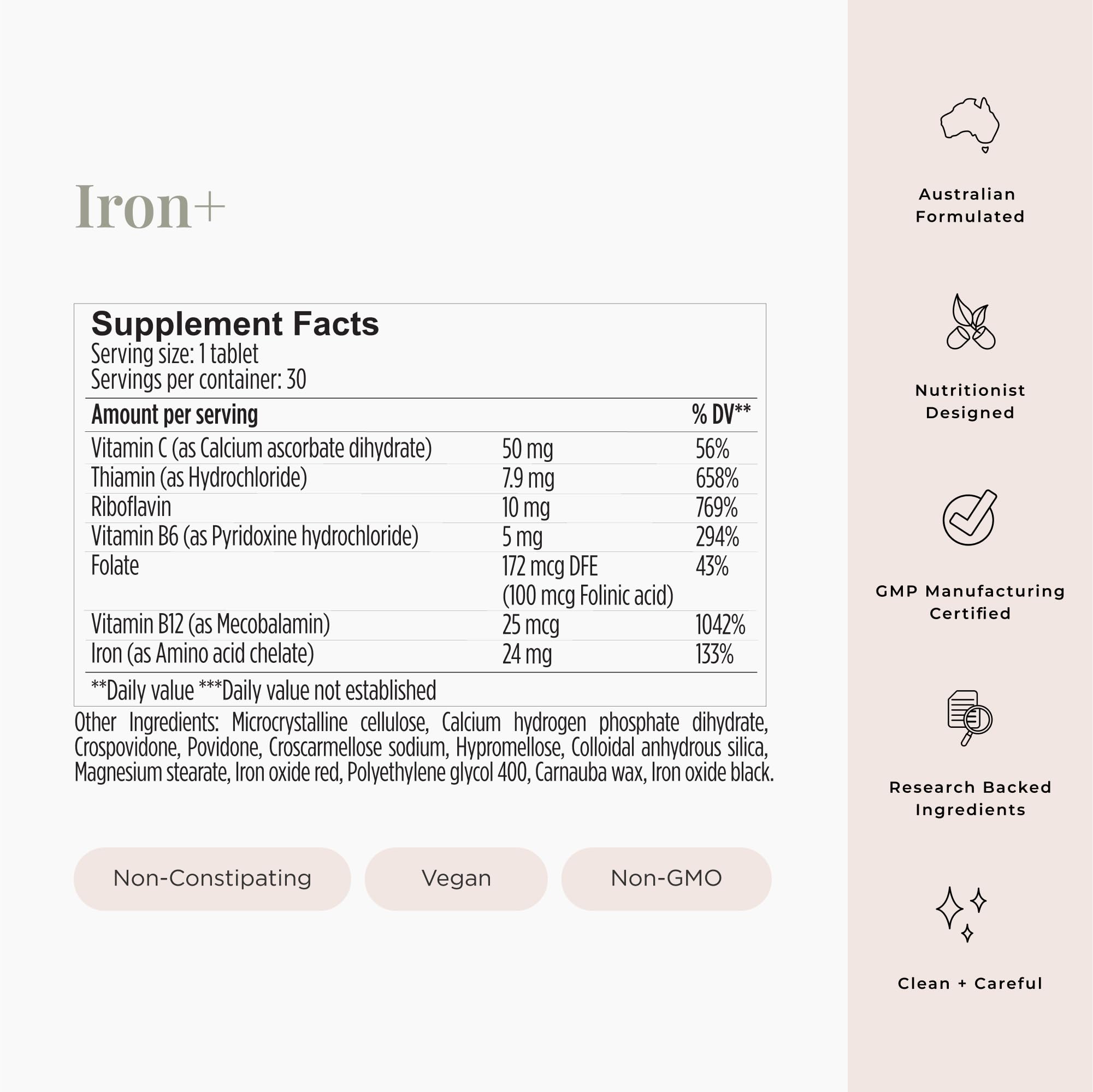 natural iron source for vitality