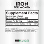 natural iron source for vitality