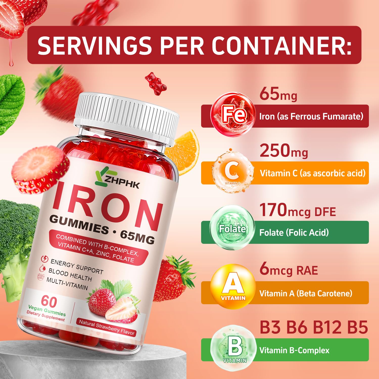 natural iron source for women
