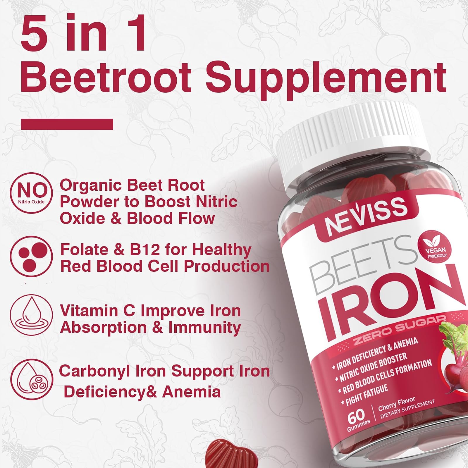 natural iron source gummies