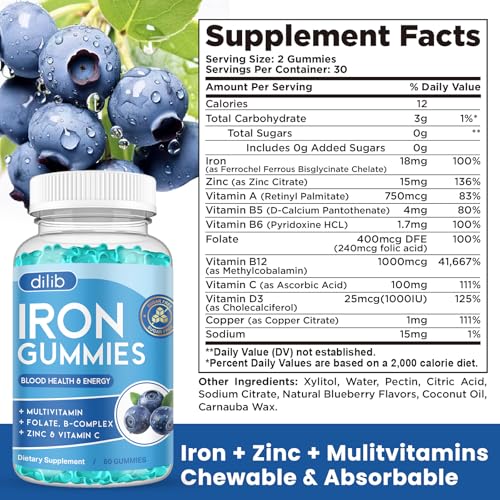 natural iron supplement for active lifestyles