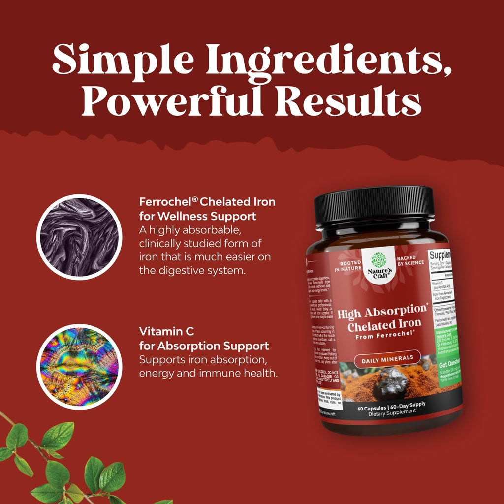 natural iron supplement for better health