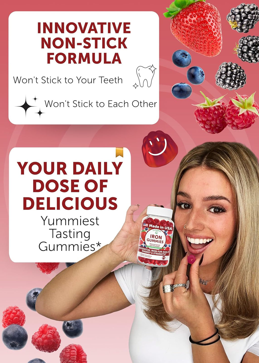 Natural iron supplement for daily health