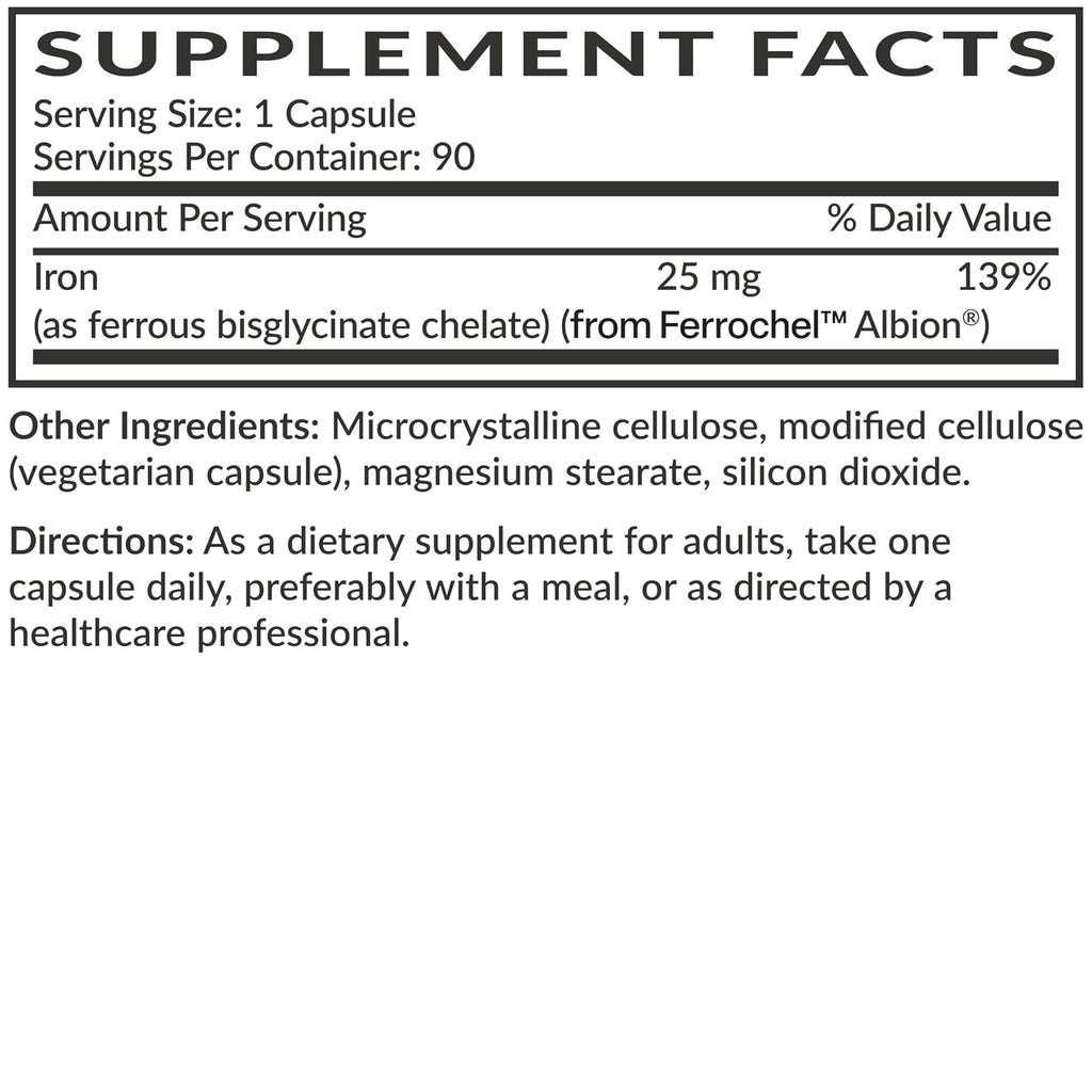 natural iron supplement for energy