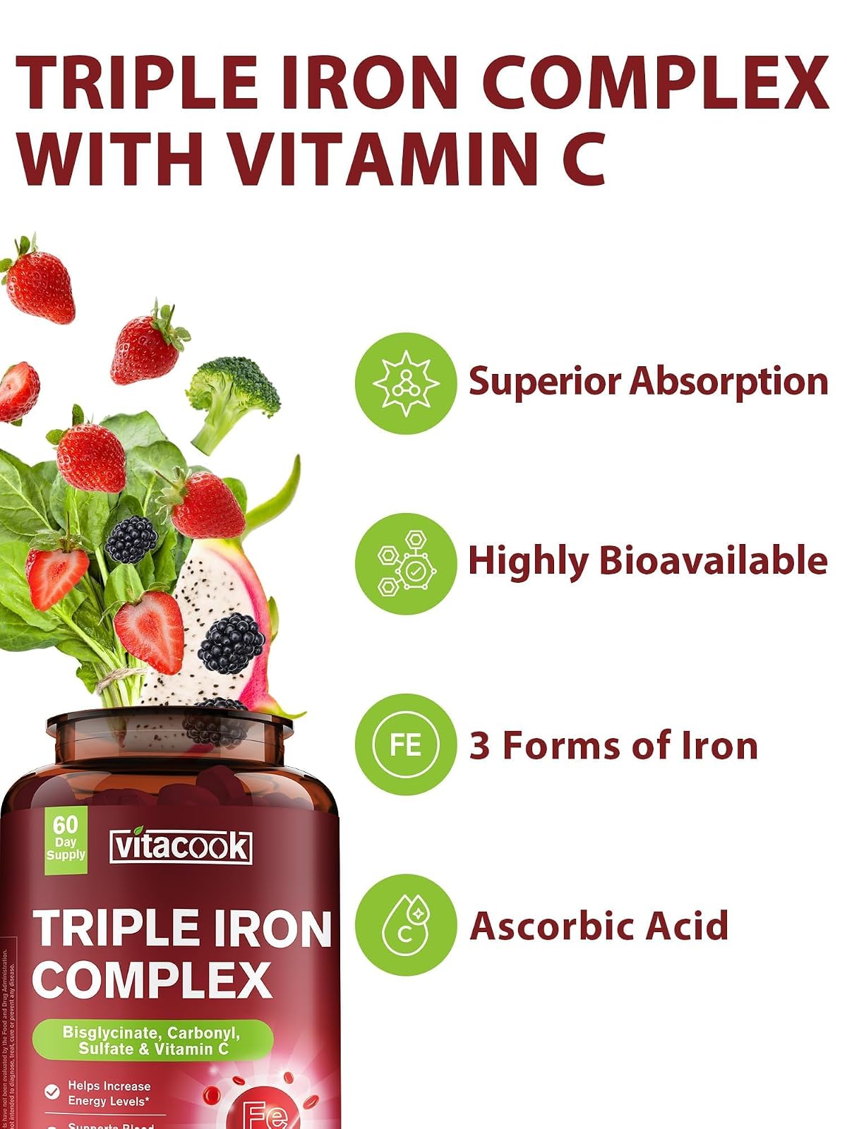 natural iron supplement for fatigue relief