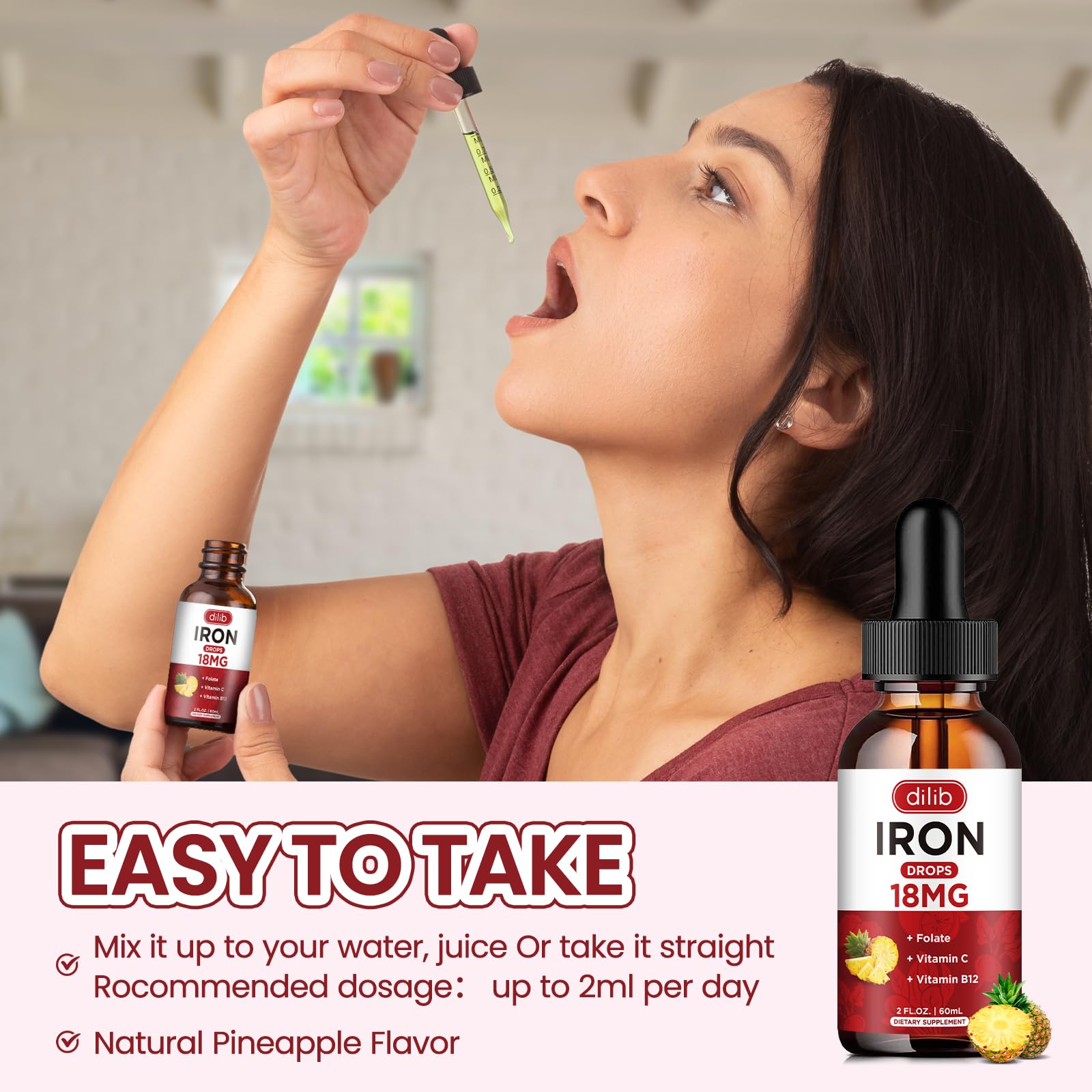 natural iron supplement for health