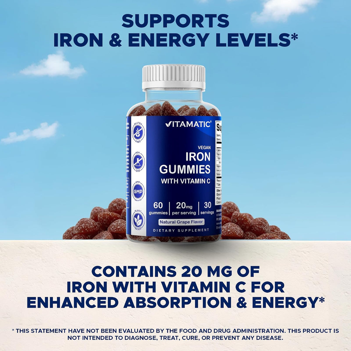 natural iron supplement for health