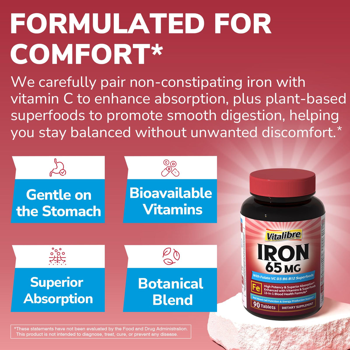 natural iron supplement for health
