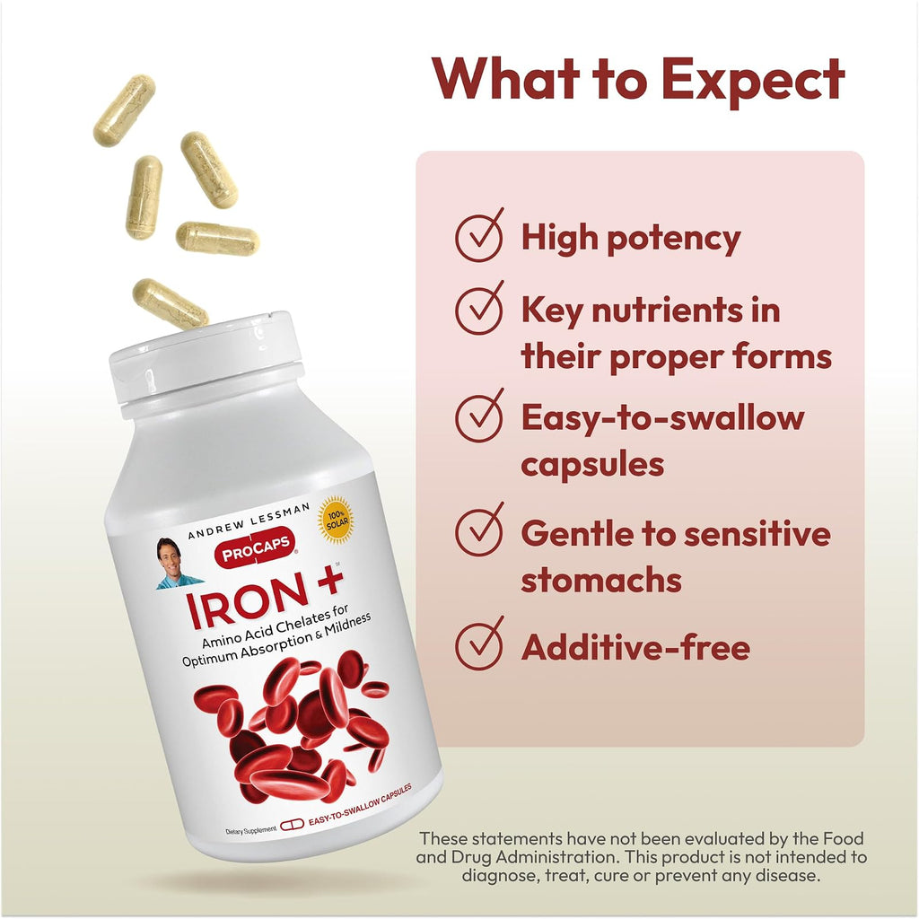 Natural iron supplement for health