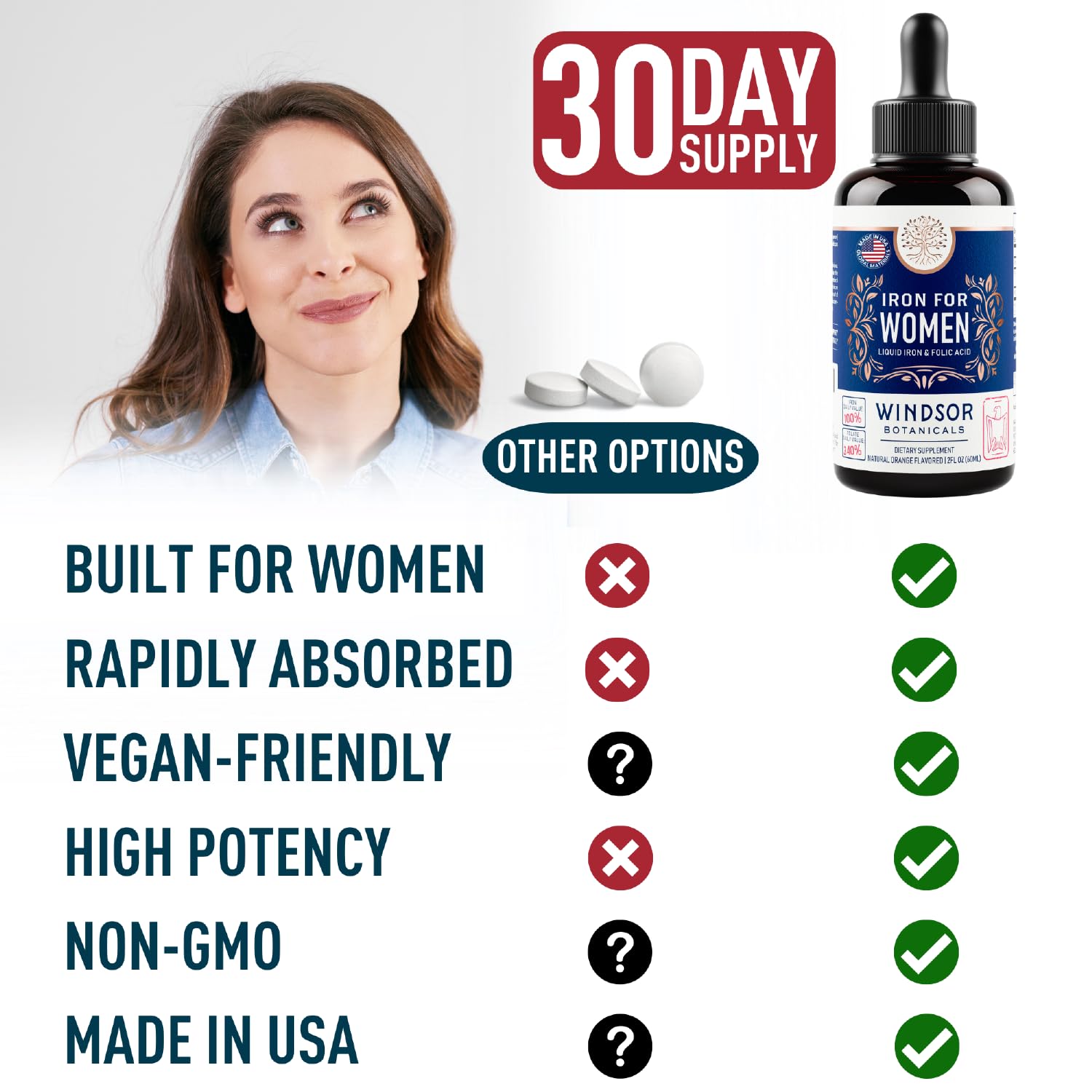 natural iron supplement for optimal health