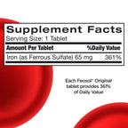 Natural iron supplement for overall wellness