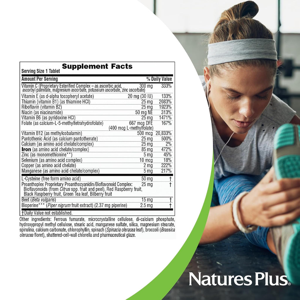natural iron supplement for vitality