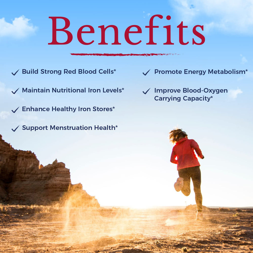 natural iron supplement for vitality