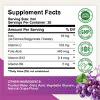 natural iron supplement for vitality