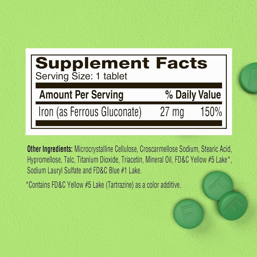 natural iron supplement for vitality