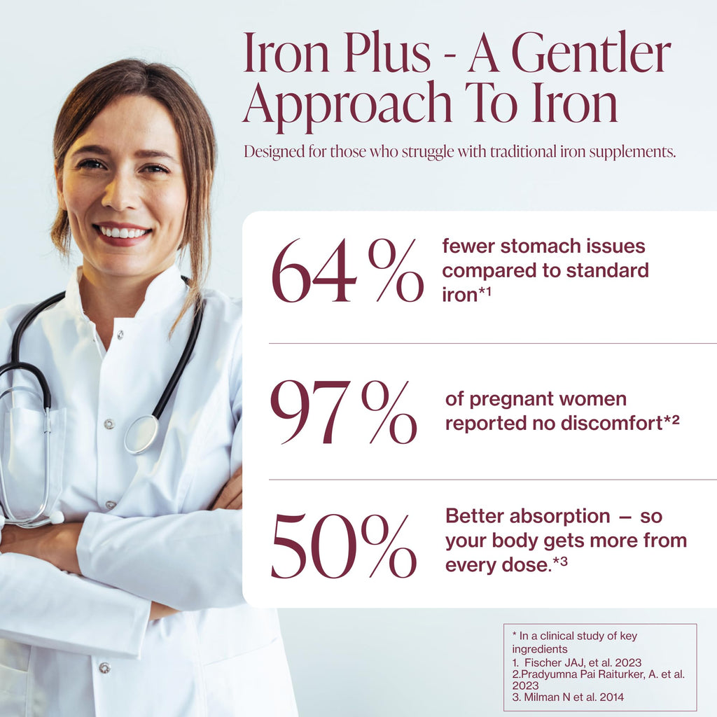 Natural iron supplement for vitality