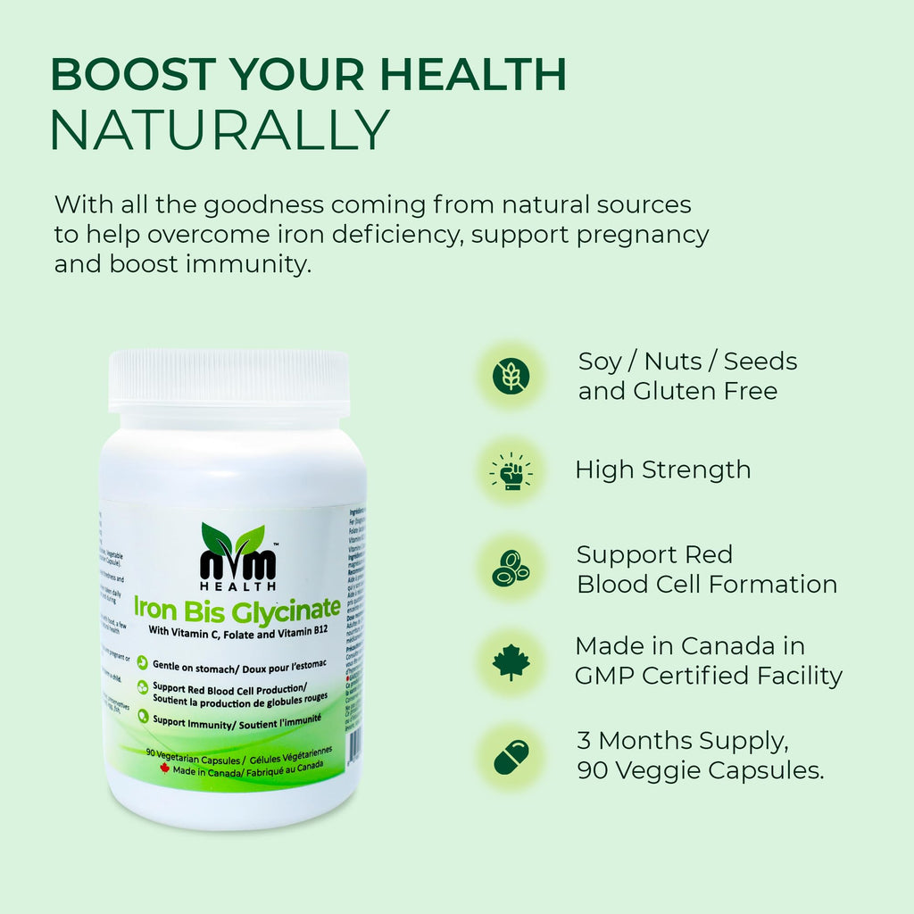 natural iron supplement for vitality