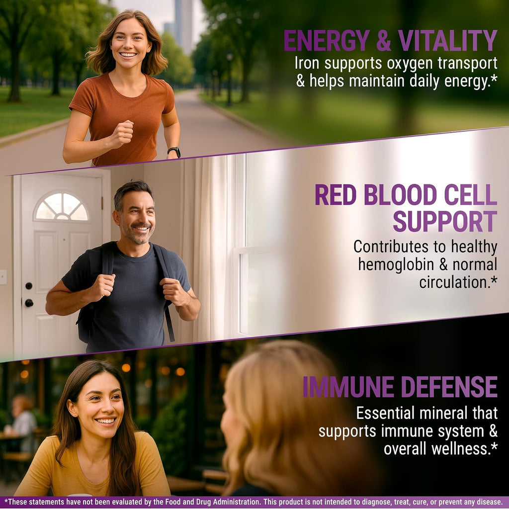 natural iron supplement for vitality