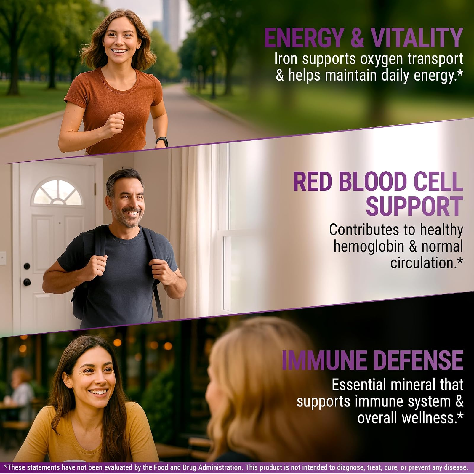natural iron supplement for vitality