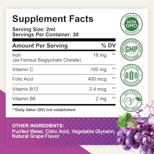 natural iron supplement for vitality