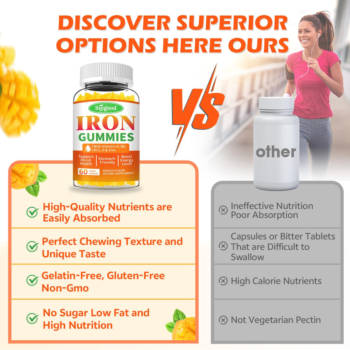 natural iron supplement for vitality