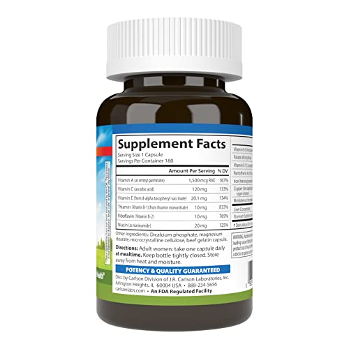 Natural iron supplement for women