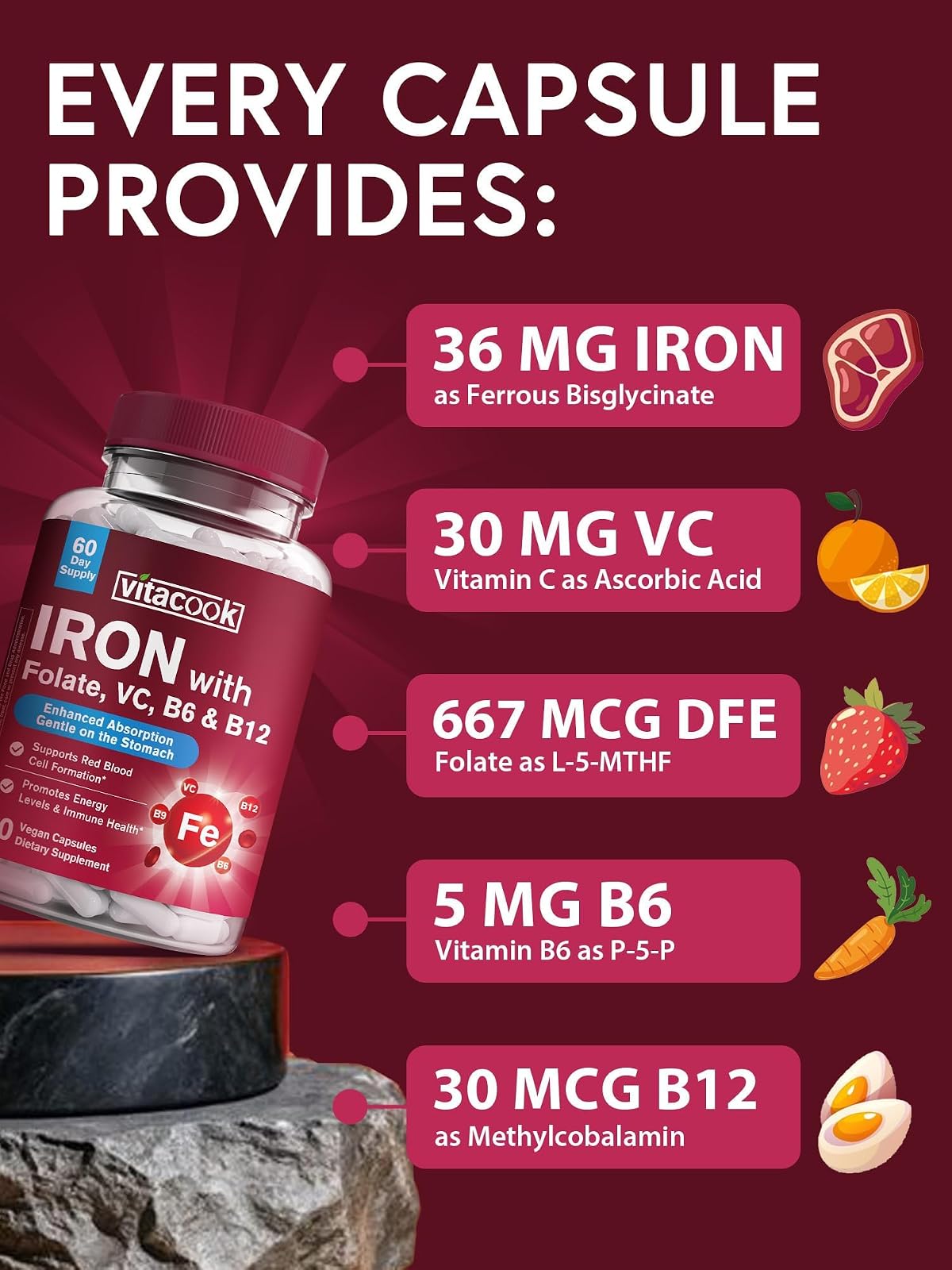 natural iron supplement for women