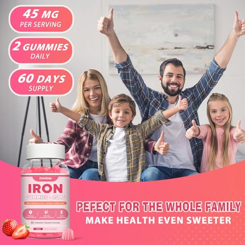 natural iron supplement gummies for wellness