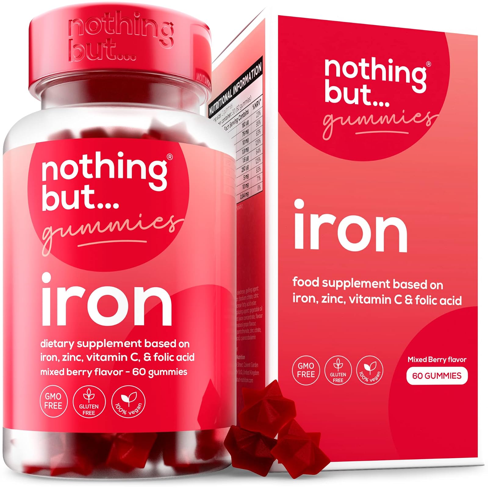natural iron supplement gummies