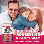 natural iron supplement gummies