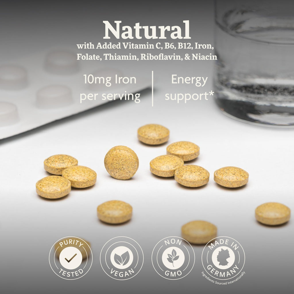 natural iron support for active lifestyle