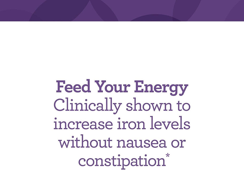 natural iron support for active lifestyles