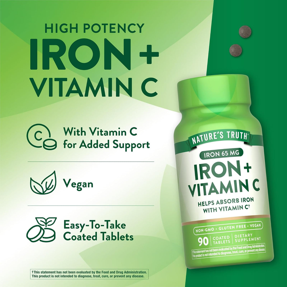 natural iron support for energy