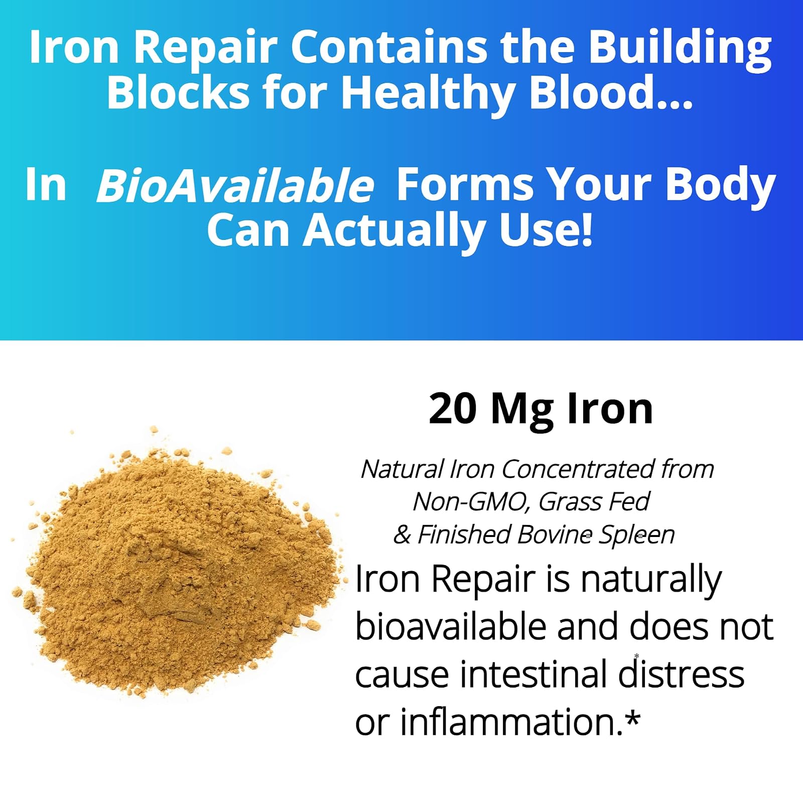 natural iron support for energy
