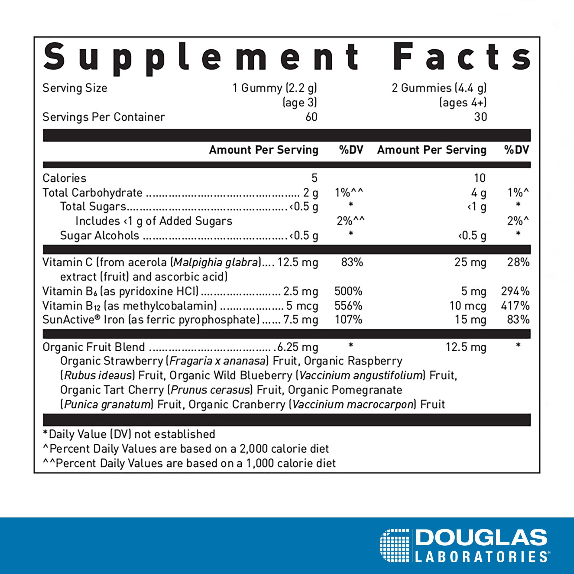 natural iron support for growing children