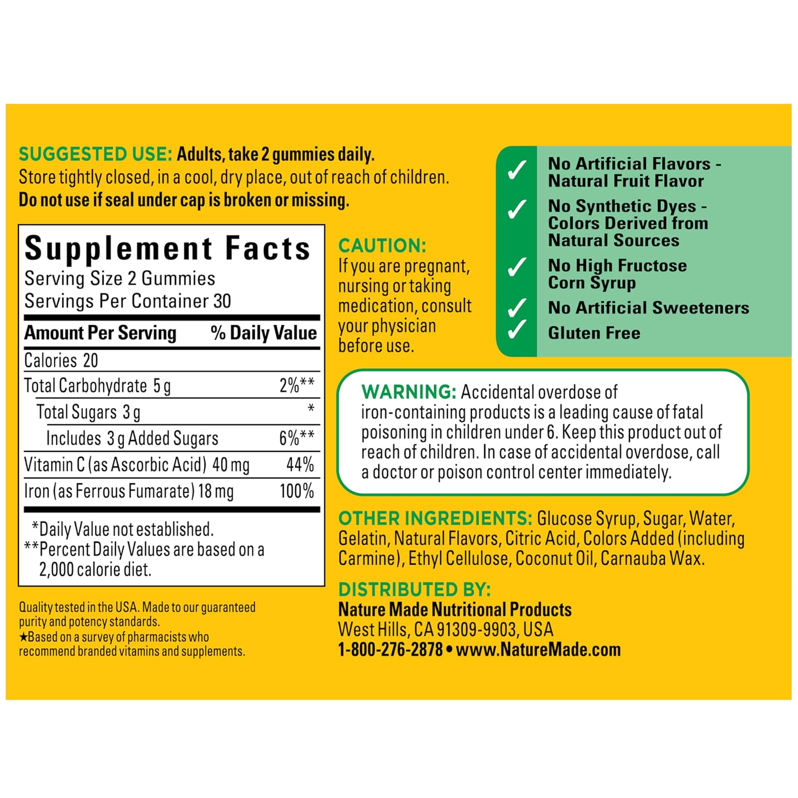 natural iron support for healthy blood