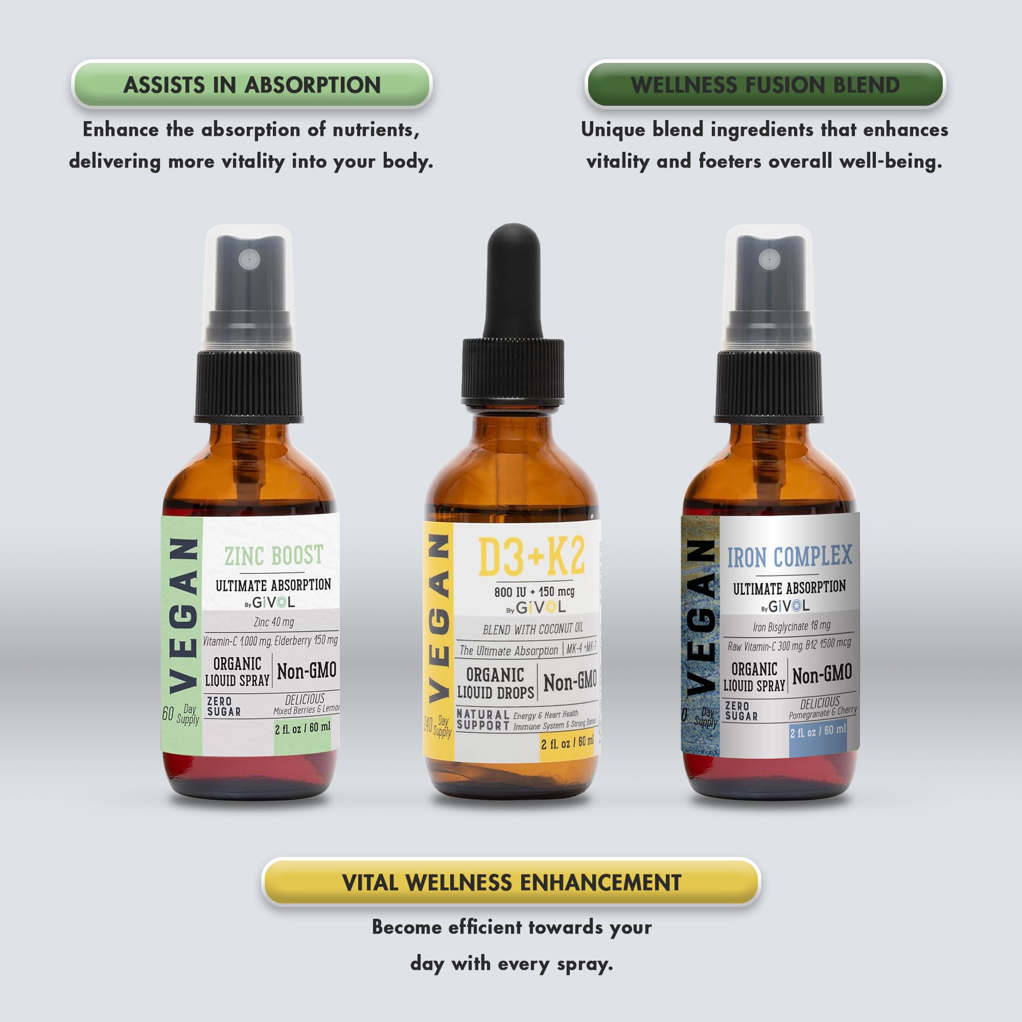 Natural iron support for vitality