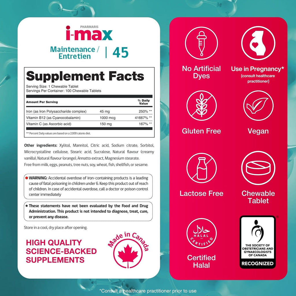 natural iron support for women