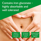 Natural iron tablets for women