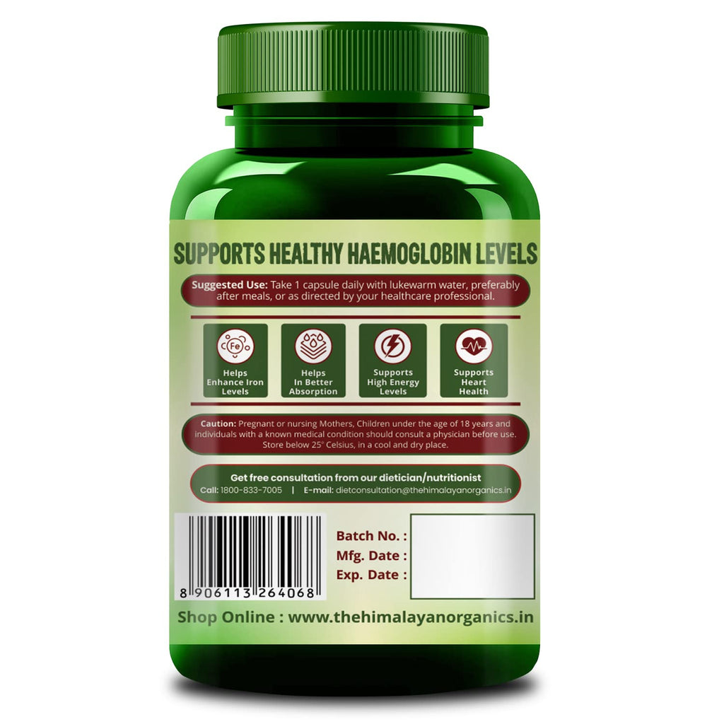 natural iron with folate benefits