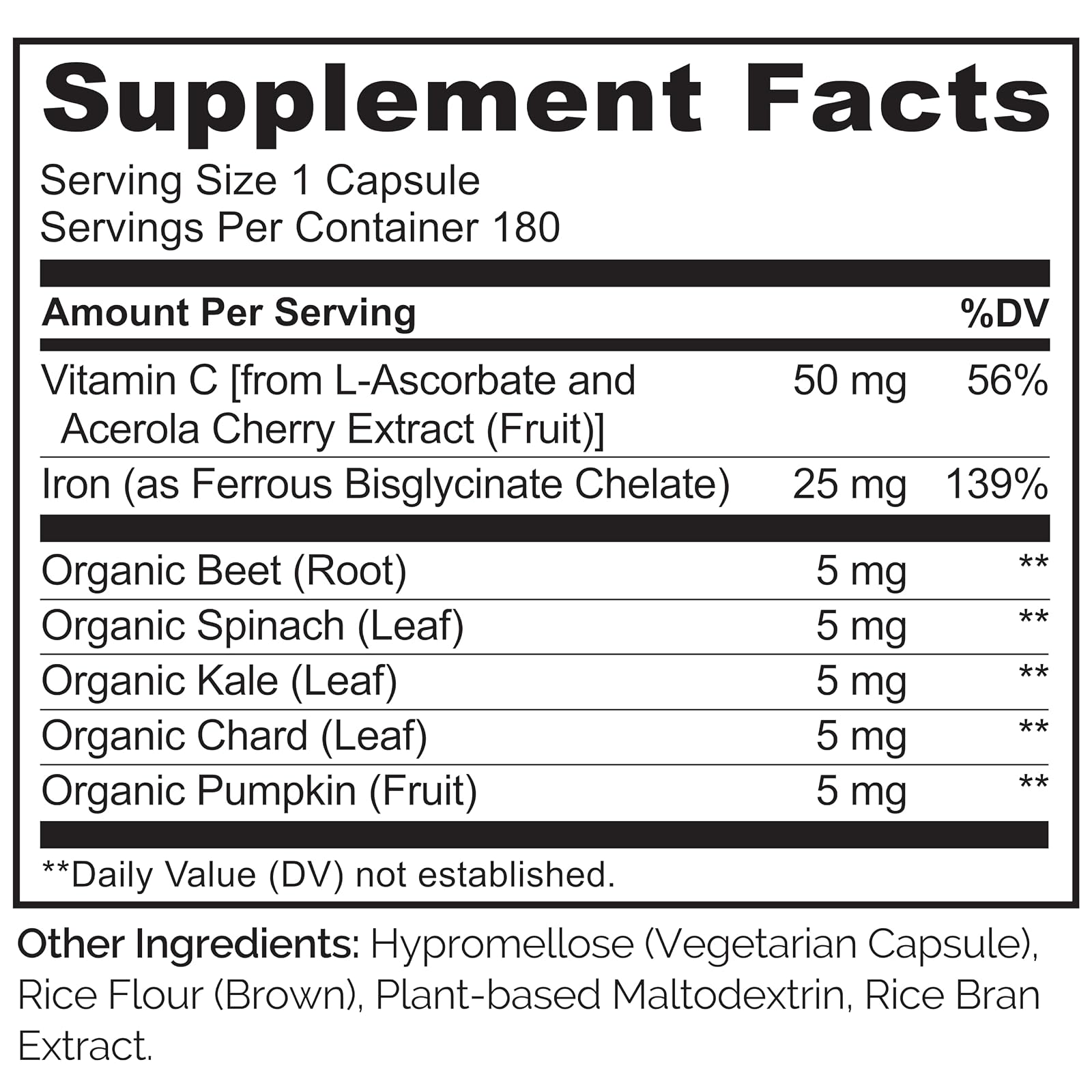 natural iron with vitamin C benefits