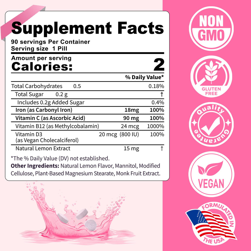 natural iron with vitamin C