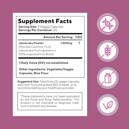 natural jabuticaba fruit powder capsules